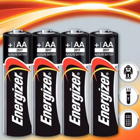 Alkalické baterie Energizer 4x AA