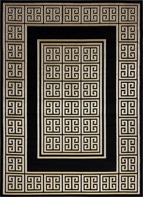 120x170 Kusový koberec Gloss 6776 86 greek black/gold