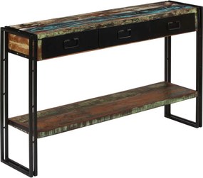 vidaXL Konzolový stolek masivní recyklované dřevo 120 x 30 x 76 cm [244843]
