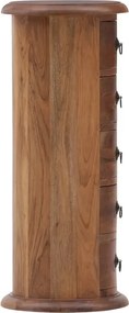 furniture-nabytek.cz - Kulatá skříňka Meridan akácie