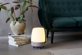 Lite-Up Play béžová / Přenosná lampa s reproduktorem