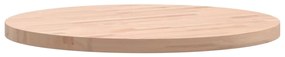 Stolní deska Ø 50 x 2,5 cm kulatá masivní bukové dřevo - Default Title