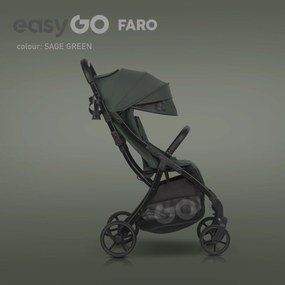 Sportovní kočárek EasyGo Faro Sage Green