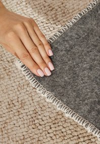 ELLE Decoration, Běhoun Wolly Ultra 106228 Cream z kolekce Elle, 80x240, bílá, ložnice
