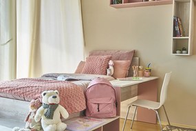 Aldo Dětská postel s úložným prostorem Blake pink