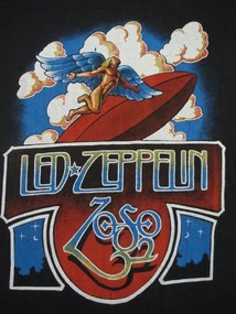Plechová cedule Led Zeppelin II Velikost: A4 (30 x 20 cm)