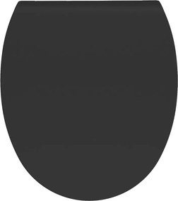 Mexen Egg deska pomalu klesající slim, duroplast, černá mat - 39243085