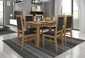 ADRK Furniture Sada stolu s židlemi RODOS 25 SE-ROD-25-C-B043