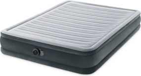 Nafukovací matrace s automatickou pumpou DELUXE III šedá