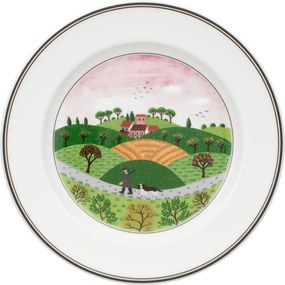 Villeroy&Boch Villeroy & Boch Design Naif snídaňový talíř Myslivec, 20,9 cm