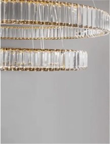 Závěsné LED svítidlo NOVA LUCE AURELIA 92W 3500K 9333069 stmívatelné Triac