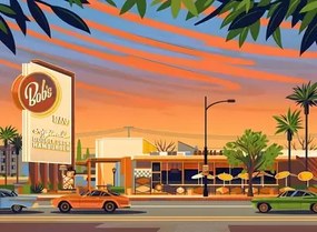 RAVENSBURGER Puzzle Americká restaurace / 500 dílků