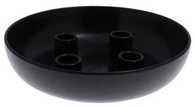 Keramický svícen Granholmen Glossy Black Storefactory Scandinavia