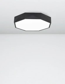 LED stropní svítidlo Eben 40 černé