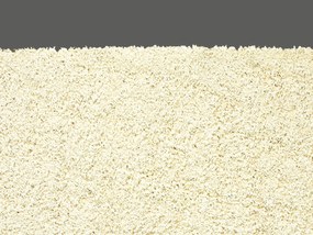 MONO Kusový koberec Efor Shaggy 2137 Cream BARVA: Krémová, ROZMĚR: 80x150 cm
