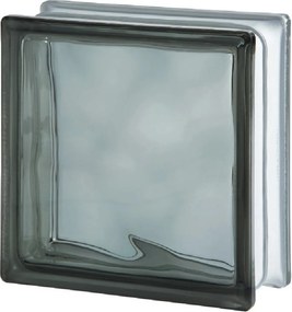 Seves Glass Blocks Luxfera GREY 1919/8 WAVE