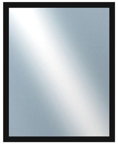 DANTIK - Zarámované zrcadlo - rozměr s rámem cca 40x50 cm z lišty FC černá vysoká (2185)
