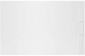 Rea - Sprchová vanička Bazalt - bílá - 120x90 cm