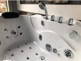 Terra Hydromasážní vířivá vana Parma 924 160x88 s ohřevem vody