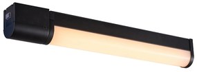 Nástěnné světlo Nordlux Malaika 49 (černá) hliník, plast IP44 2310201003