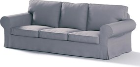 Potah na pohovku IKEA Ektorp 3-místná, nerozkládací barva šedá