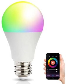 Kobi | LED RGB Chytrá stmívatelná žárovka E27/14W/230V 2700-6500K Wi-Fi Tuya | KB0266