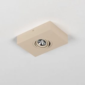 Stropní LED svítidlo Spot Quality Quadra 1 Taupe