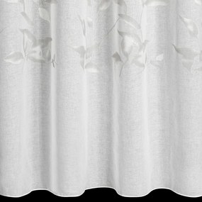 ZÁCLONA NA KROUŽCÍCH ESTELLA 140X250 CM LISTY