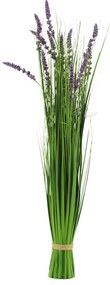 Tutumi, umělá dekorativní levandulová tráva 70cm 222290, fialová-zelená, OGR-06660