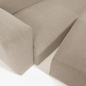 Béžová podnožka Kave Home Blok