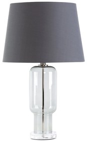 LAMPA LILA (02) 32X40X66 CM ŠEDÁ