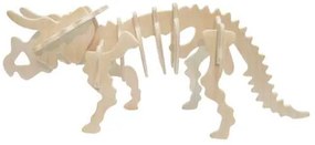 Woodcraft Dřevěné 3D puzzle Triceratops velký