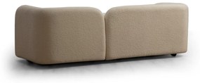 Designová 3-místná sedačka Zahira 228 cm krémová