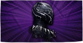 Sablio Ručník BLACK PANTHER z profilu Fialový - 50x100 cm