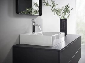 Hansgrohe Talis S, páková umyvadlová baterie 100 bez odtokové soupravy, chromová, 72021000