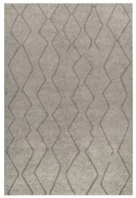koberec SOFT 8050 CIKCAK BOHO krémový / světle hnědá velikost 120x170 cm | krásné koberce cz