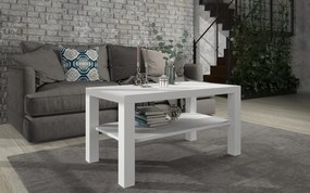 Konferenční stolek GOMEZ 100x55 Hlavní barva: Bílá & Beton