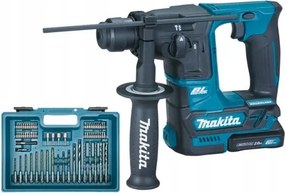 Makita HR166DWAE1 aku vrtací kladivo 10,8V/2*2Ah Cxt, systainer, sada pří