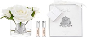 Côte Noire Five Roses kytice parfémovaných růží Ivory White