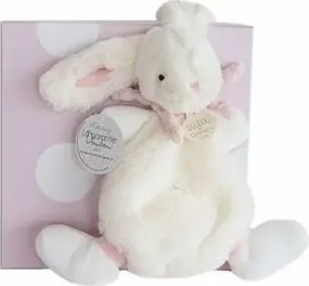 Doudou Dárková sada - Plyšový králíček růžový 26 cm / od 0 let