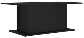 Konferenční stolek černý 102 x 55,5 x 40 cm dřevotříska - Default Title