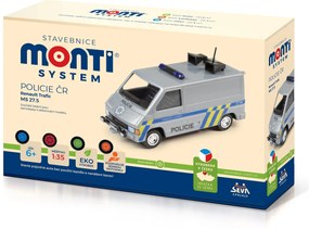 Stavebnice seva monti system ms 27,5 - policie čr renault trafic 1:35