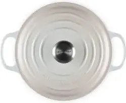Le Creuset Signature Hrnec s poklicí 24 cm bílá