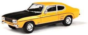 Cararama Ford Capri RS 1970 Yellow 1:43