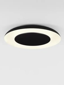LED stmívatelné černo-bílé designové stropní svítidlo Epos 2