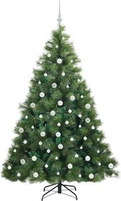 Umělý vánoční stromeček s stojanem Zelená 180 cm PE a PVC 3397786