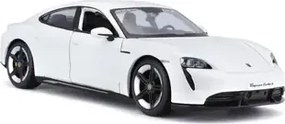 Bburago Porsche Taycan Turbo S bílá 1:24 / od 3 let