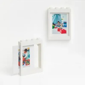 LEGO® fotorámeček - bílá / 268 x 47 x 193 mm