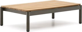 Zahradní konferenční stolek z teakového dřeva 57x91 cm Sorells – Kave Home