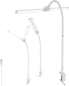 Brilagi - LED Stmívatelná stolní lampa USB VARIO LED/14W/5V 3000-6000K bílá